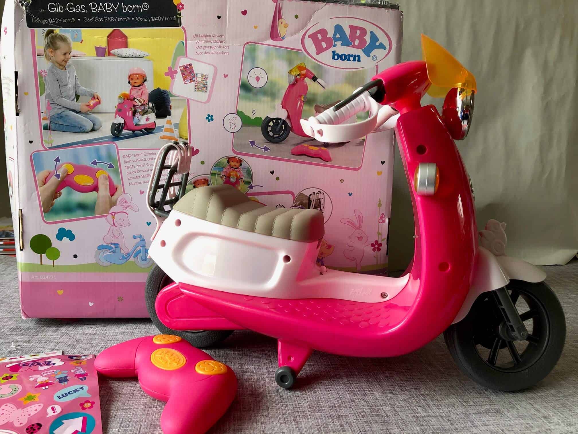 Baby Born City RC Scooter and City Outfit Review - Rachel Bustin